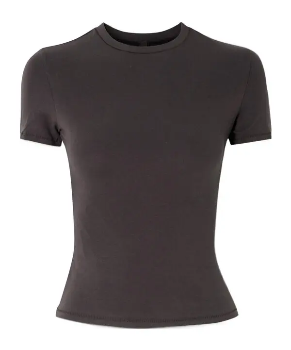 SKIMS Crew Neck T-shirt - Black