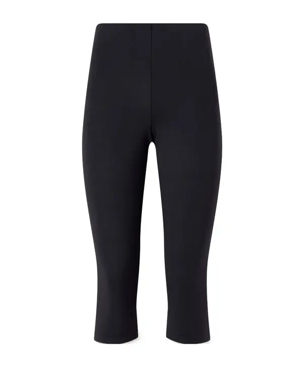 SKIMS Stretch-jersey Capri Leggings - Black