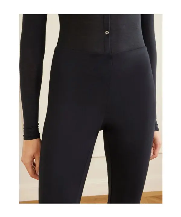 SKIMS Stretch-jersey Capri Leggings - Black