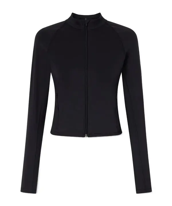 SKIMS X Nike Collaboration Sports Jacket - Black