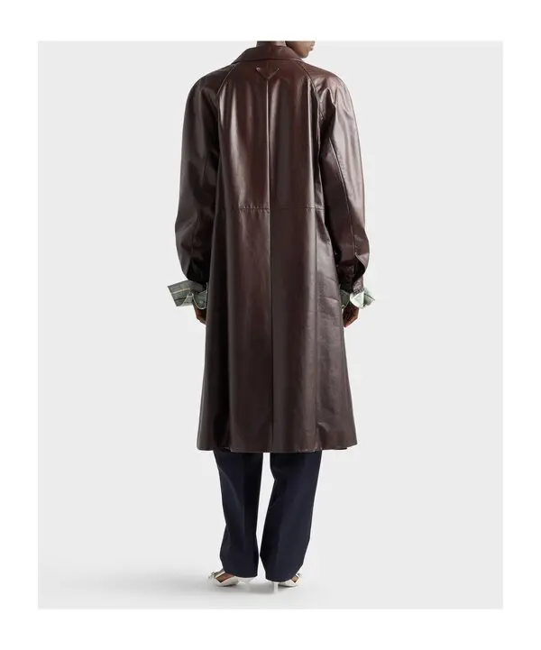 Prada Leather Coat