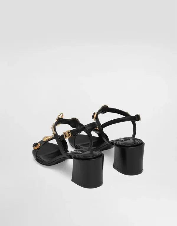 Dolce & Gabbana 60mm Block-heel Embellished Sandals