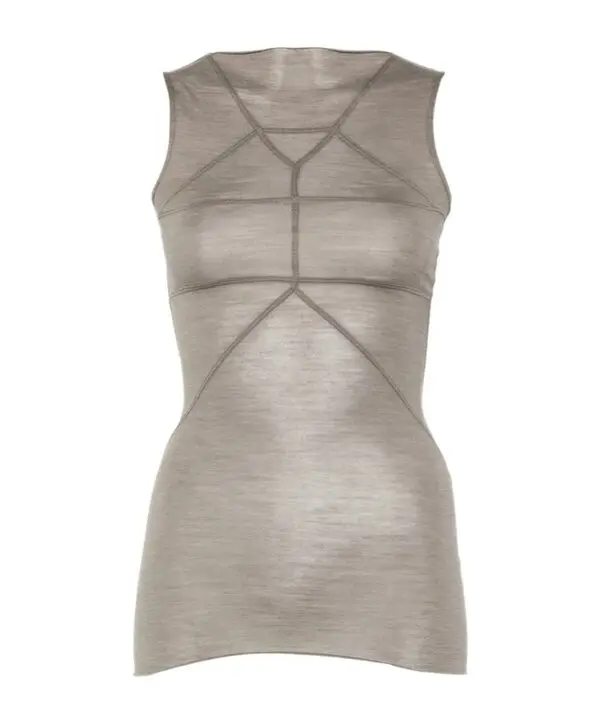 Rick Owens Exposed-seam Tank Top