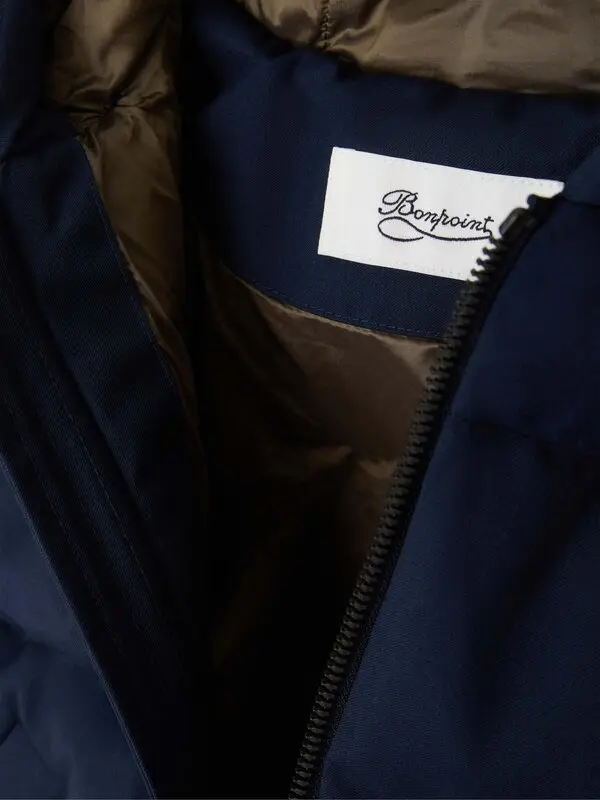 Bonpoint Quilted Hooded Jacket