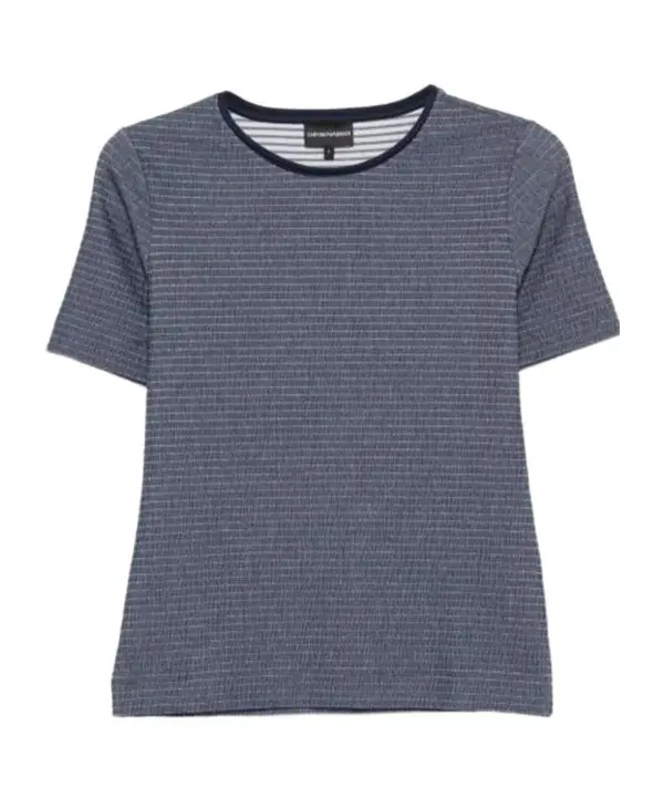 Emporio Armani Textured T-shirt - No