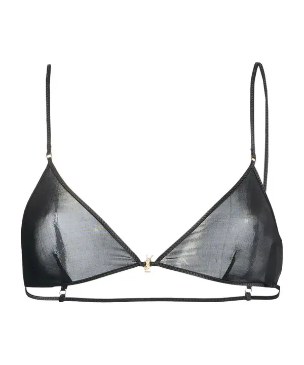 Saint Laurent Triangle Soft-cup Bra