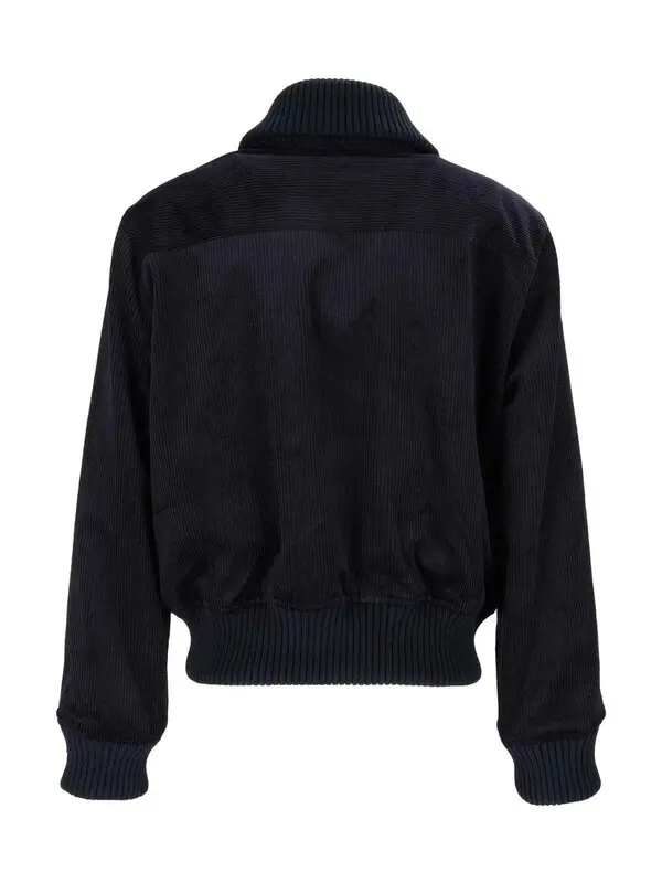 Aspesi Rib Collar Cropped Jacket
