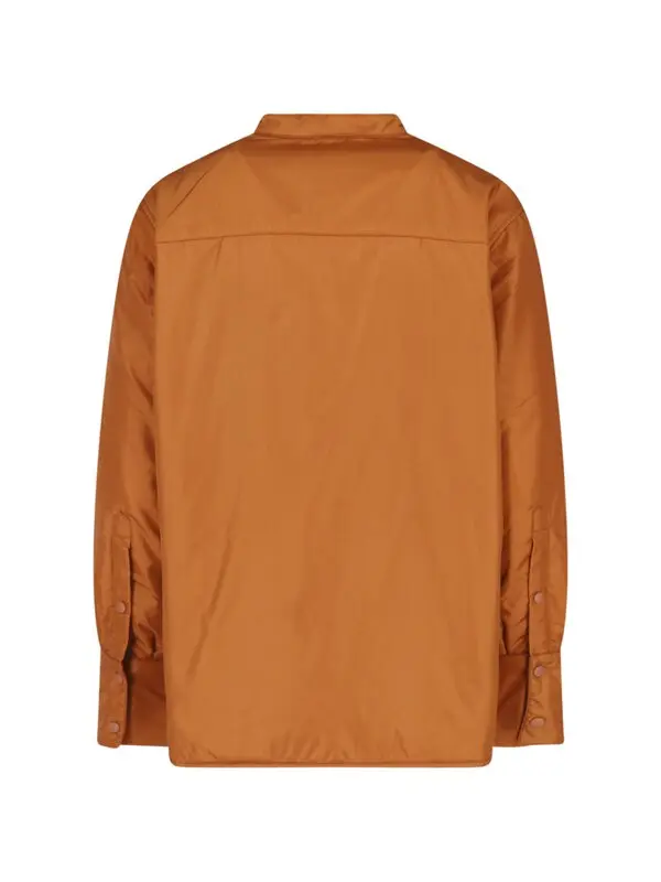 Aspesi Snap-front Collarless Jacket