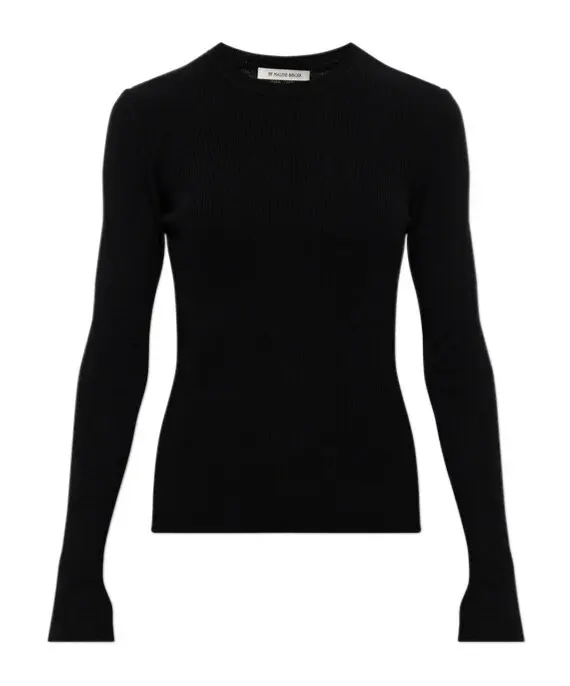 BY MALENE BIRGER Mariella Ribbed-knit Top