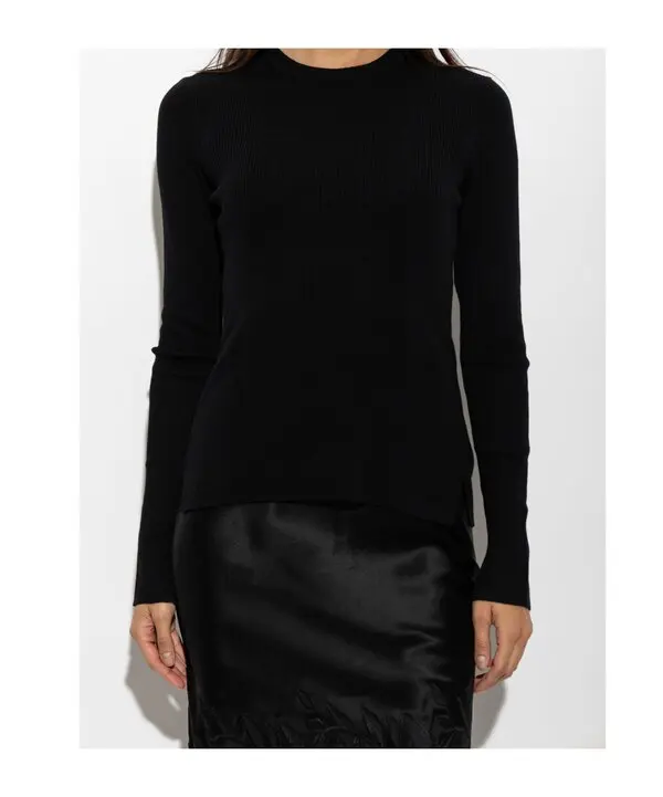 BY MALENE BIRGER Mariella Ribbed-knit Top