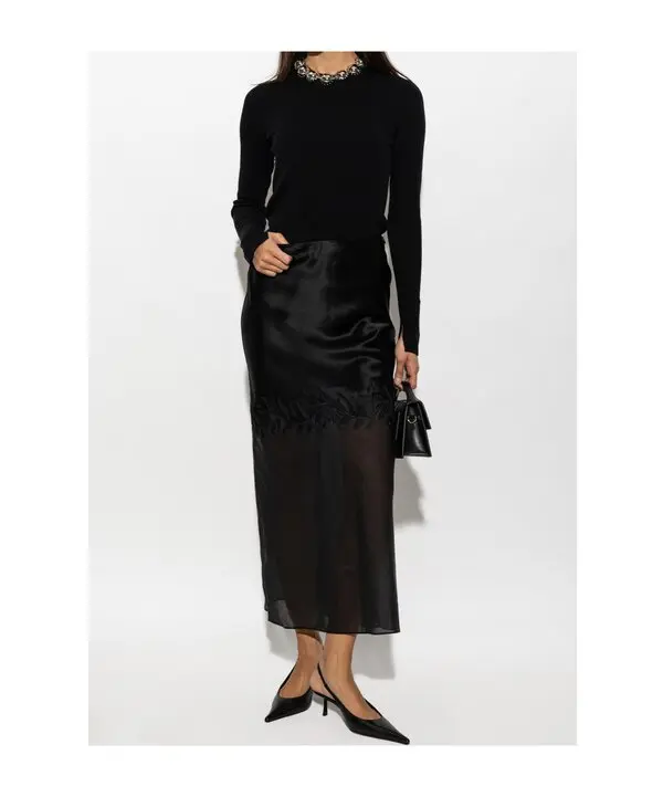 BY MALENE BIRGER Mariella Ribbed-knit Top