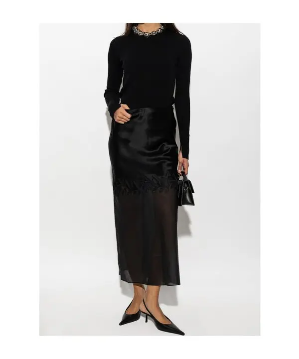 BY MALENE BIRGER Angelina Embroidered Maxi Skirt