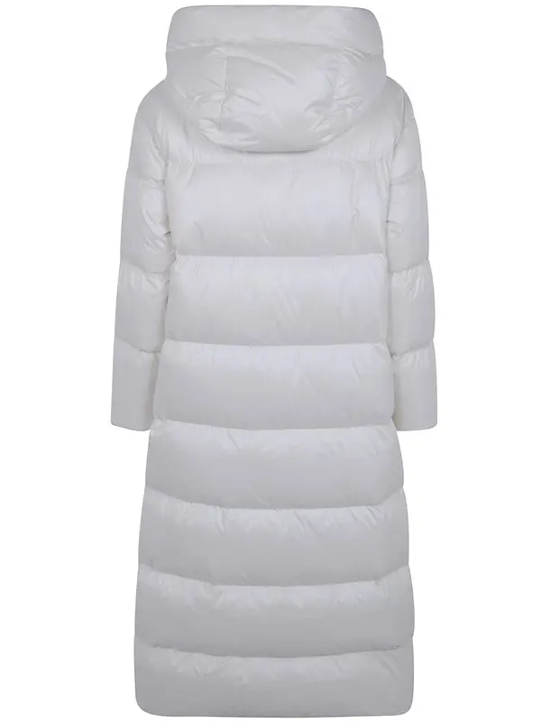 TWINSET Quilted Hooded Coat