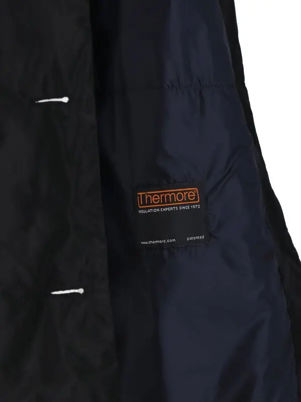 Aspesi Single-breasted Long Coat
