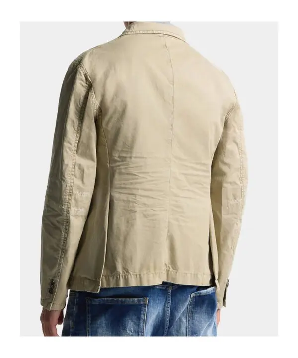 Dsquared2 Garment Dyed Osaka Button Fastening Blazer