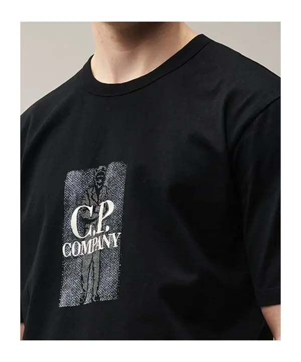 C.P. COMPANY Logo-print T-shirt