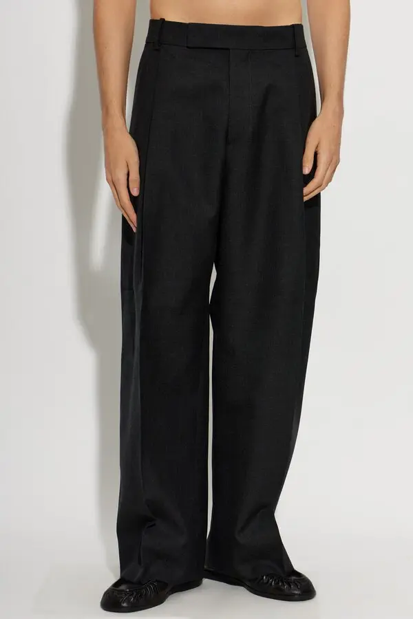 Studio Nicholson Pull Curved-leg Trousers