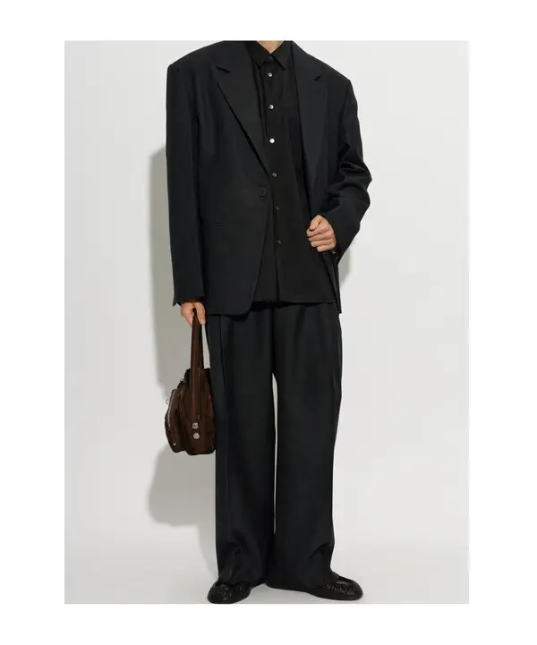 Studio Nicholson Pull Curved-leg Trousers