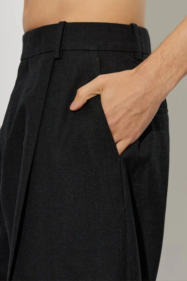 Studio Nicholson Pull Curved-leg Trousers