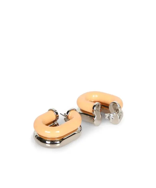 Rabanne Two-tone Hoop Earrings