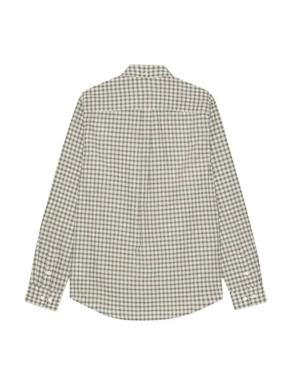 LES DEUX Check-pattern Button-down Shirt