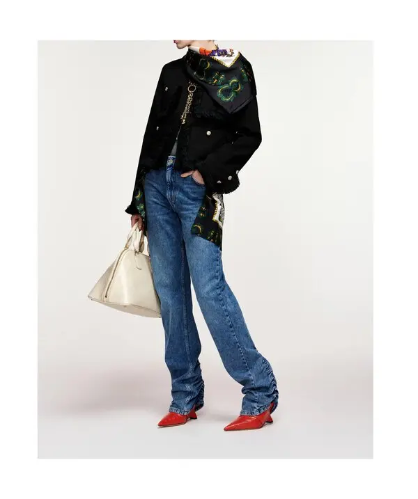 Essentiel Antwerp Kinetic Fringed Jacket