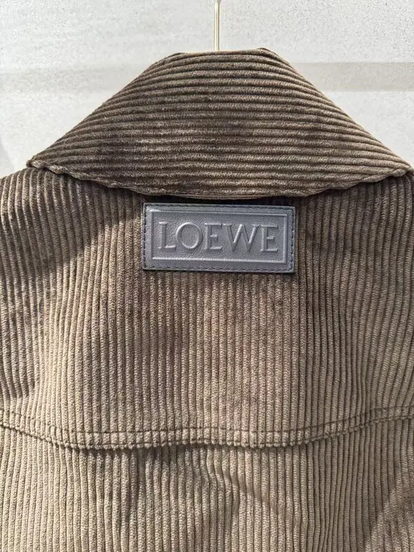 Loewe Cropped Corduroy Jacket