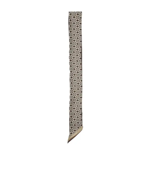 Tagliatore Geometric Patterned Scarf