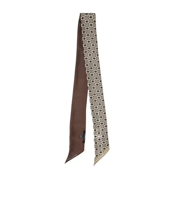 Tagliatore Geometric Patterned Scarf