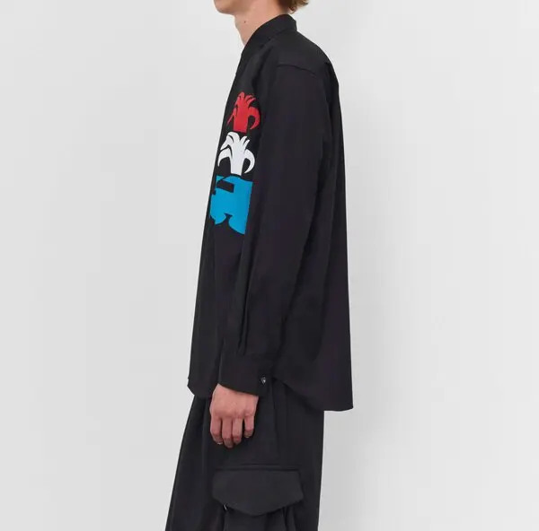 Comme Des Garçons Woven Patterned Shirt
