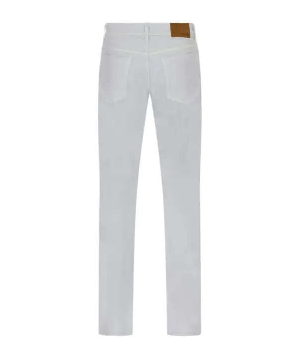 Incotex Logo-patch Five-pocket Trousers