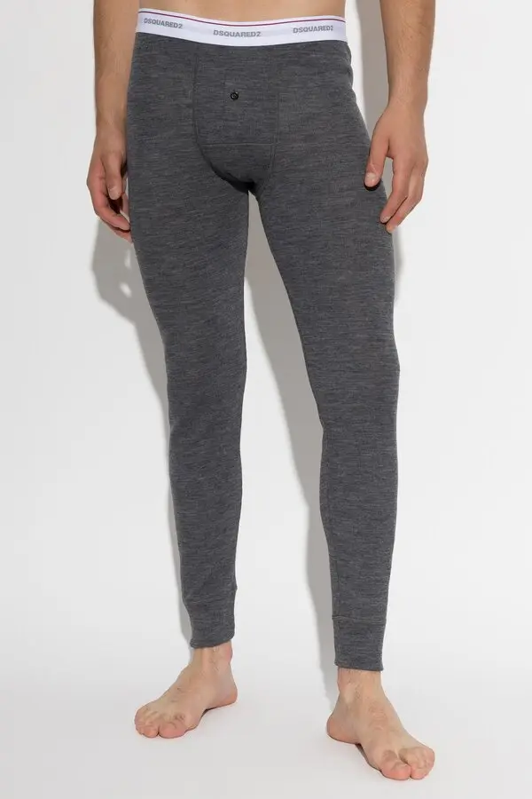 Dsquared2 Full-length Pajama Pants - Grey
