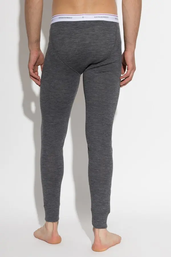 Dsquared2 Full-length Pajama Pants - Grey