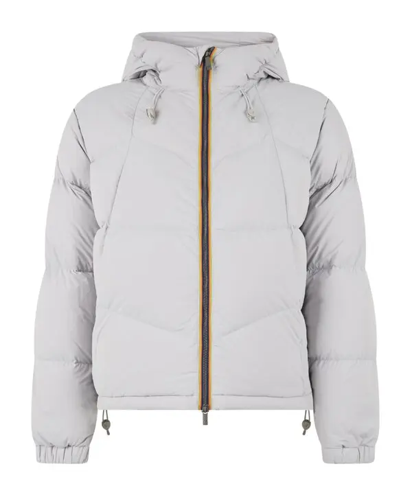K-WAY Drawstring Hooded Down Jacket