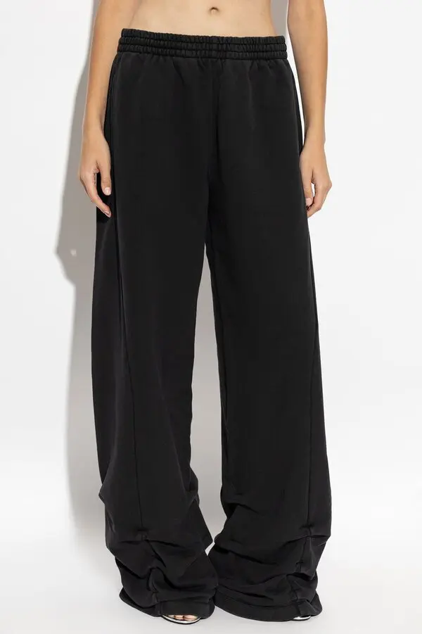 AVAVAV Logo Embroidered Sweatpants - Black