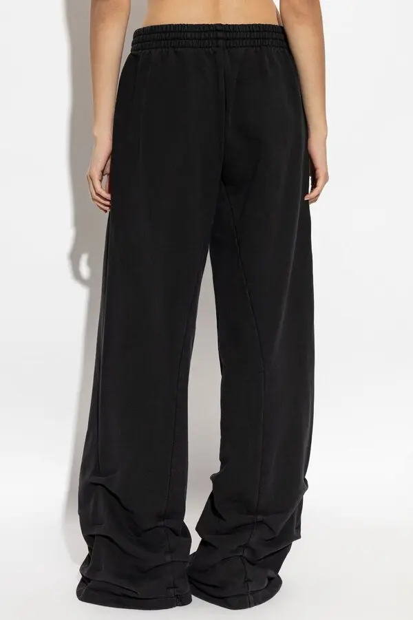 AVAVAV Logo Embroidered Sweatpants - Black