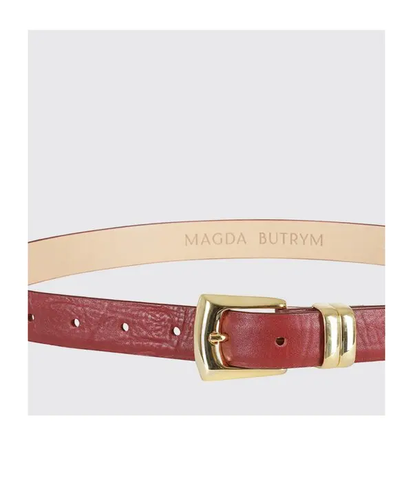Magda Butrym Embossed Leather Belt