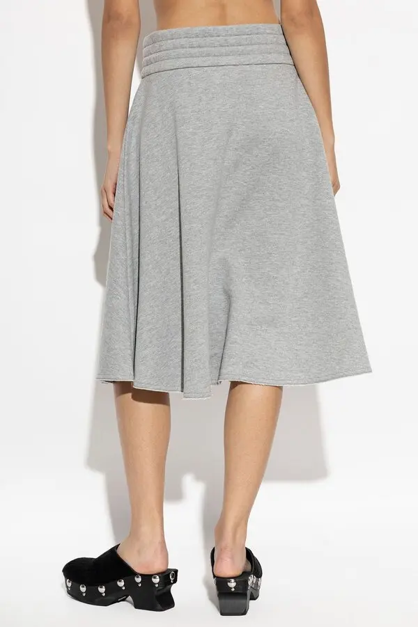 AVAVAV Drawstring Flared Skirt