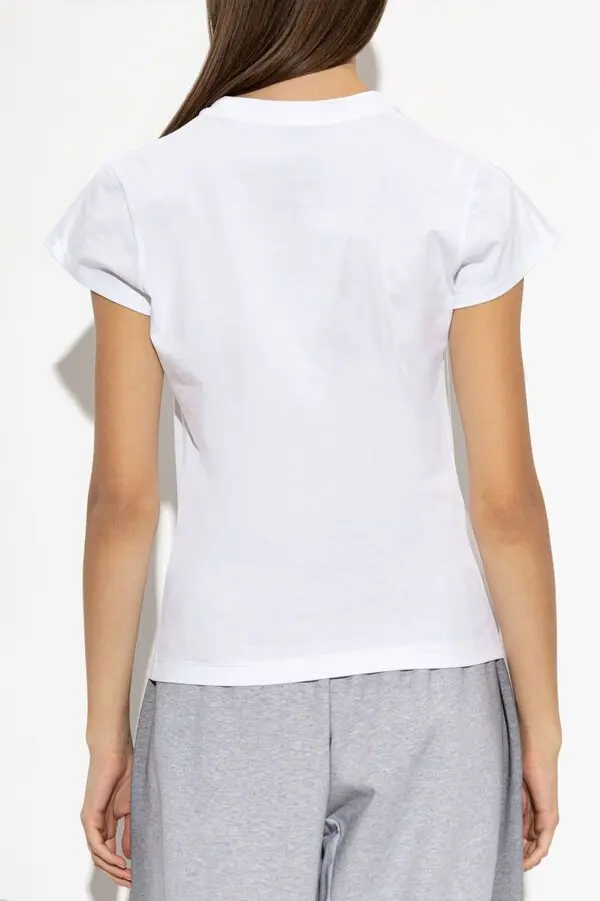 AVAVAV Ruching Crewneck T-shirt