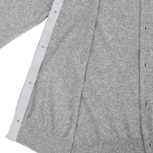Play Comme Des Garcon Heart-patch Round-neck Cardigan