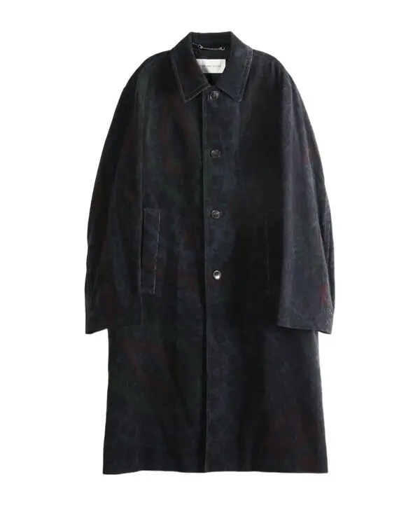 Dries Van Noten Long-sleeved Coat - Petrol