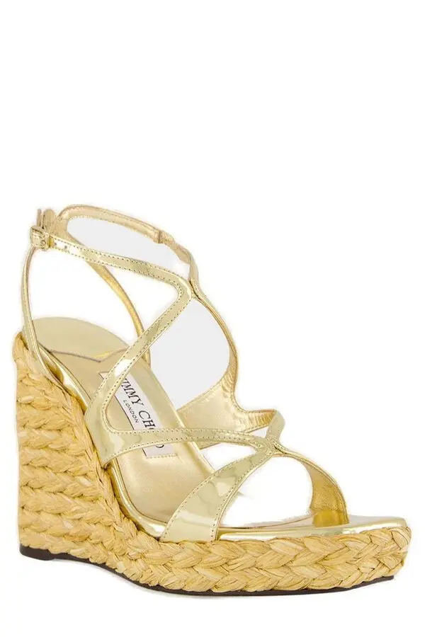 JIMMY CHOO Ayla 110 Wedge Sandals