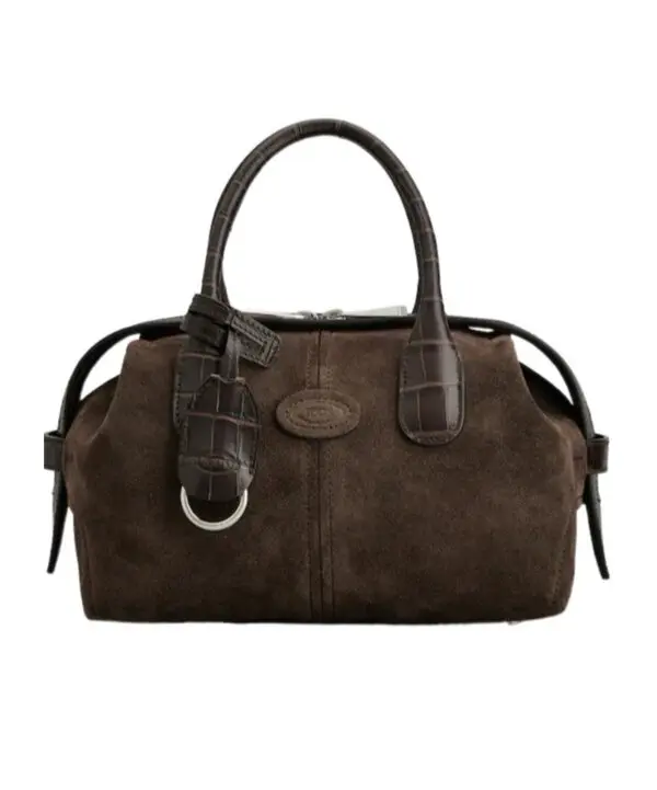TOD'S Baulette Mini Shoulder Bag - Brown