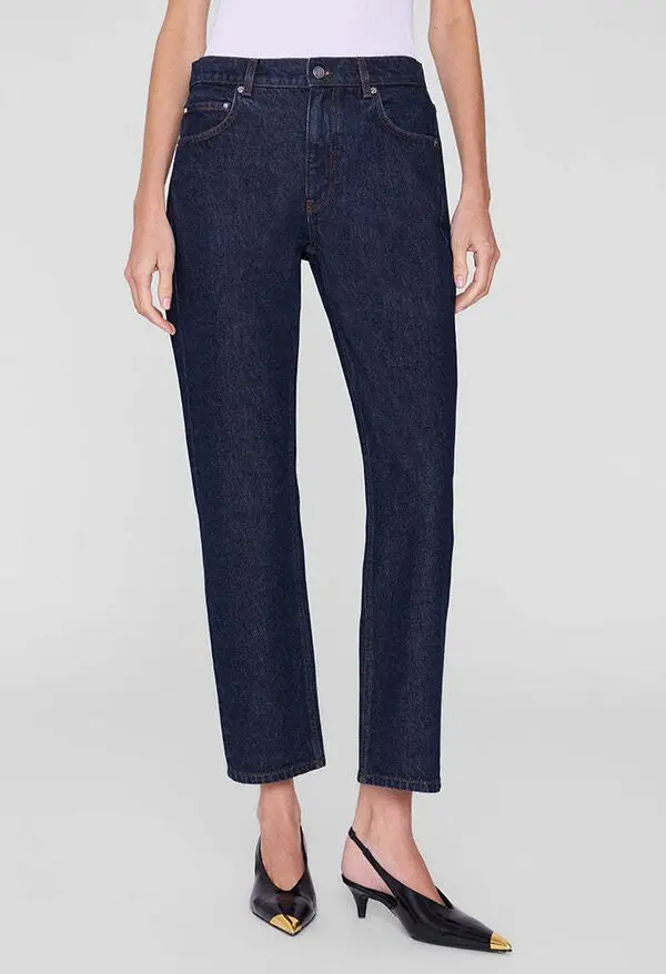 ANINE BING Kate Mid Rise Jeans
