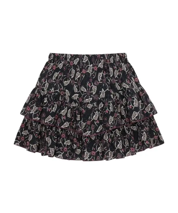 Isabel Marant Étoile Jocadia Ruffled Shorts - Black