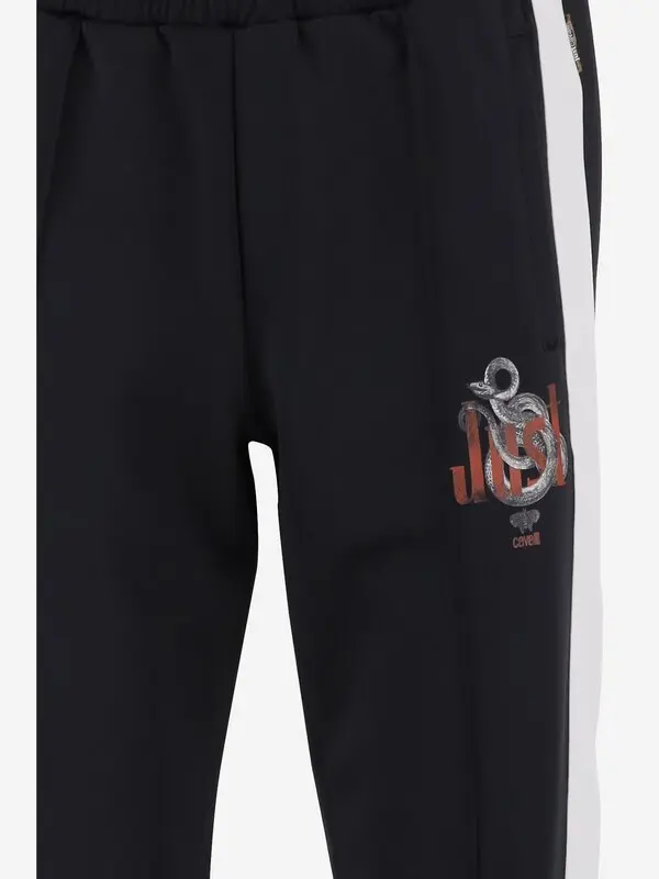 Just Cavalli Logo Side Stripe Track Pants - Cf120899