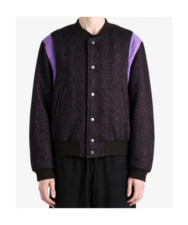Dries Van Noten Double Dye Herringbone Field Jacket