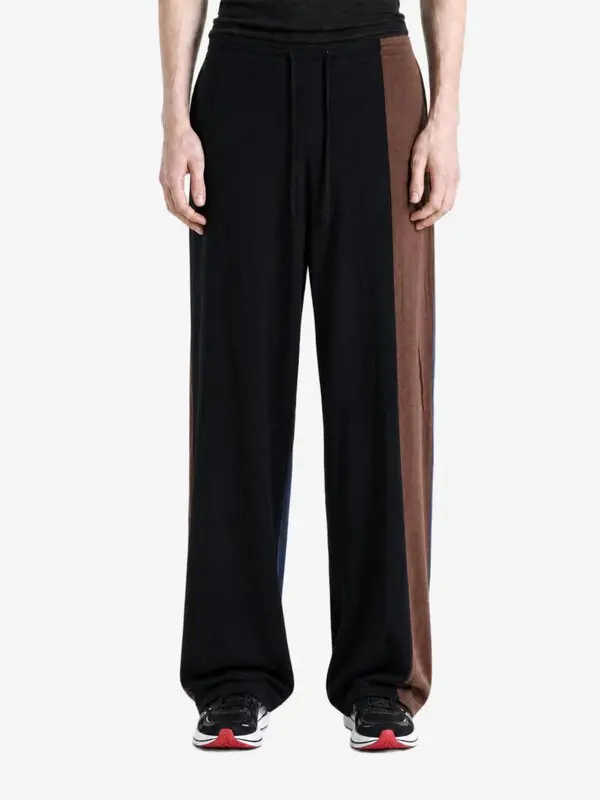 KIKO KOSTADINOV Color-blocked Drawstring Casual Pants