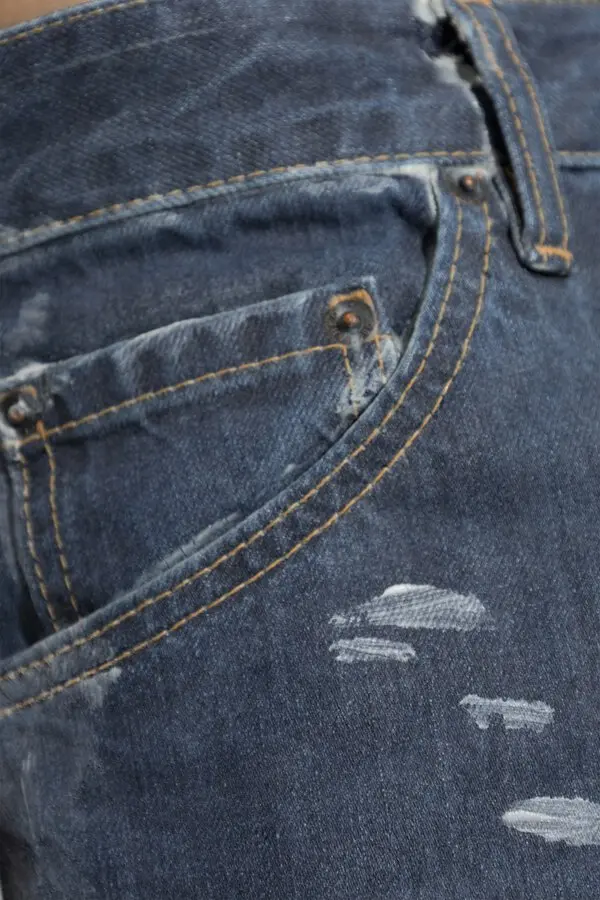 Dsquared2 Teddy’ Jeans With ‘vintage’ Effect