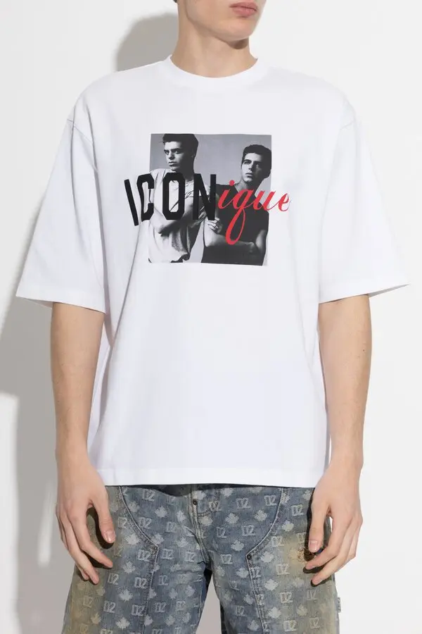 Dsquared2 Cotton T-shirt With Print